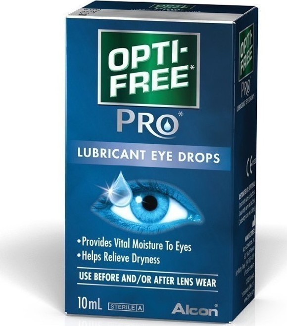 Optifree pro Λιπαντικες οφθαλμικες σταγονες 10 ml